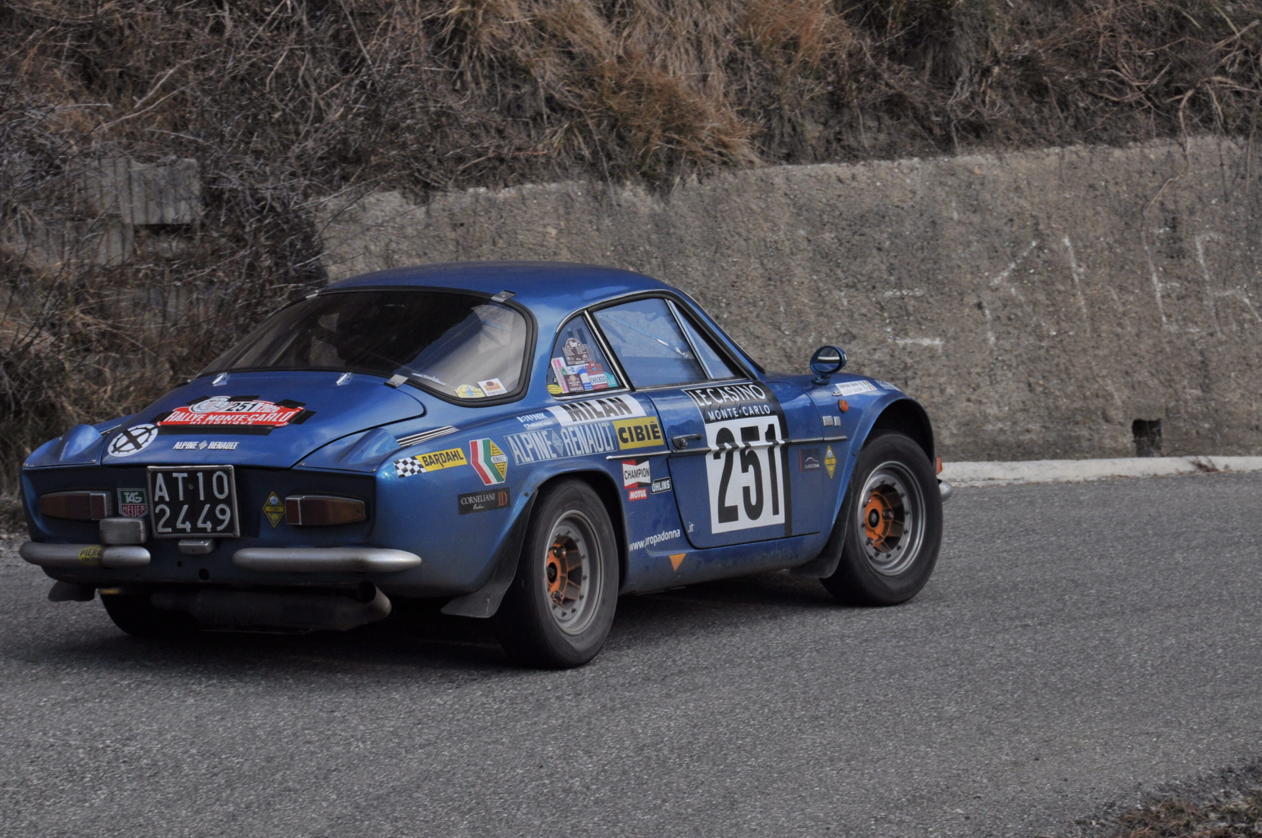 Alpine A110 1300G – Vehicules de Rallye Historique