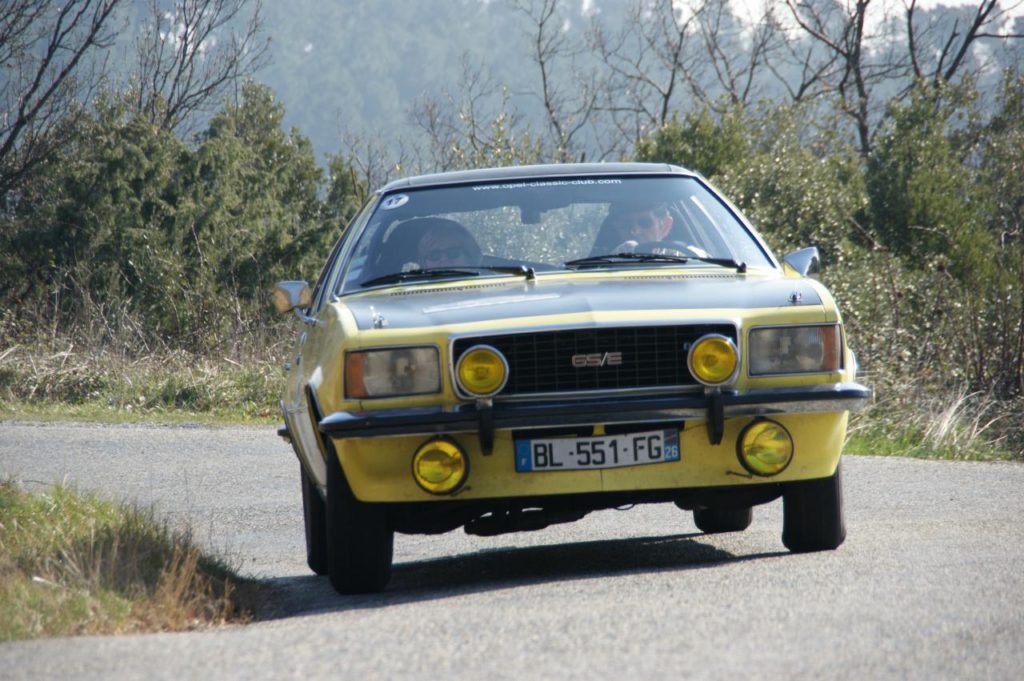 Opel Commodore GS/E – Vehicules de Rallye Historique