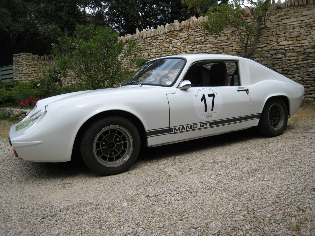 Manic GT – Vehicules de Rallye Historique