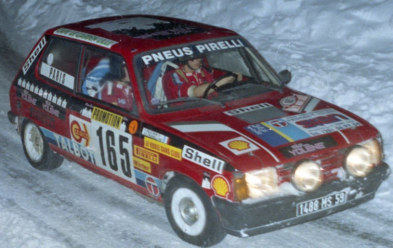 Talbot Samba Rallye – Vehicules de Rallye Historique