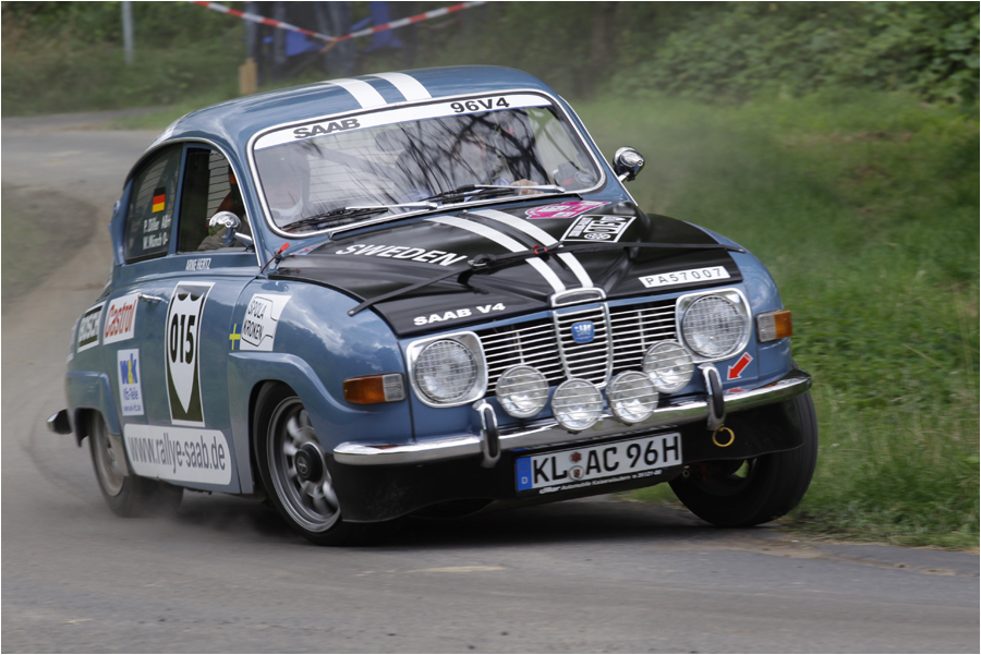 Saab 96 V4 – Vehicules de Rallye Historique