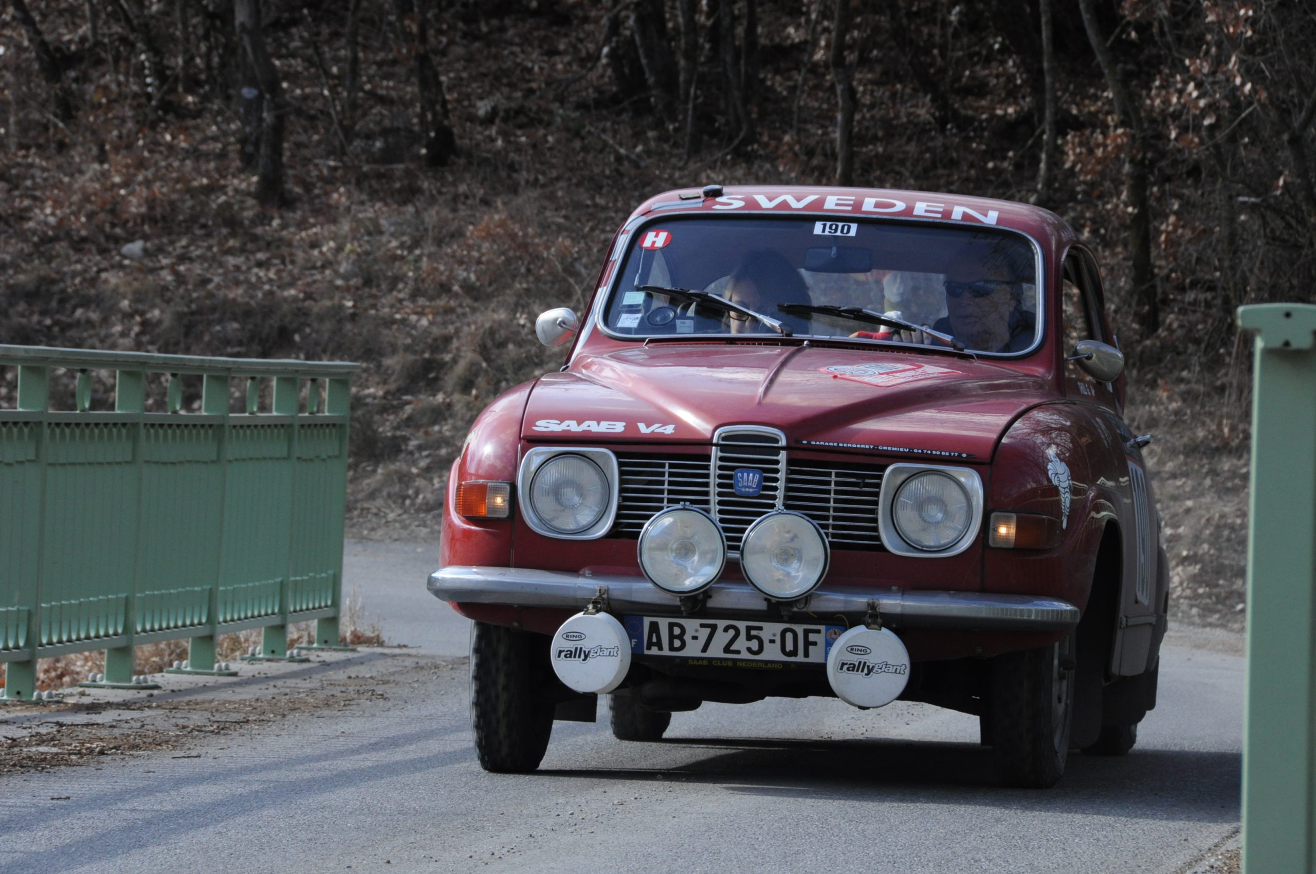 Saab 96 V4 – Vehicules de Rallye Historique