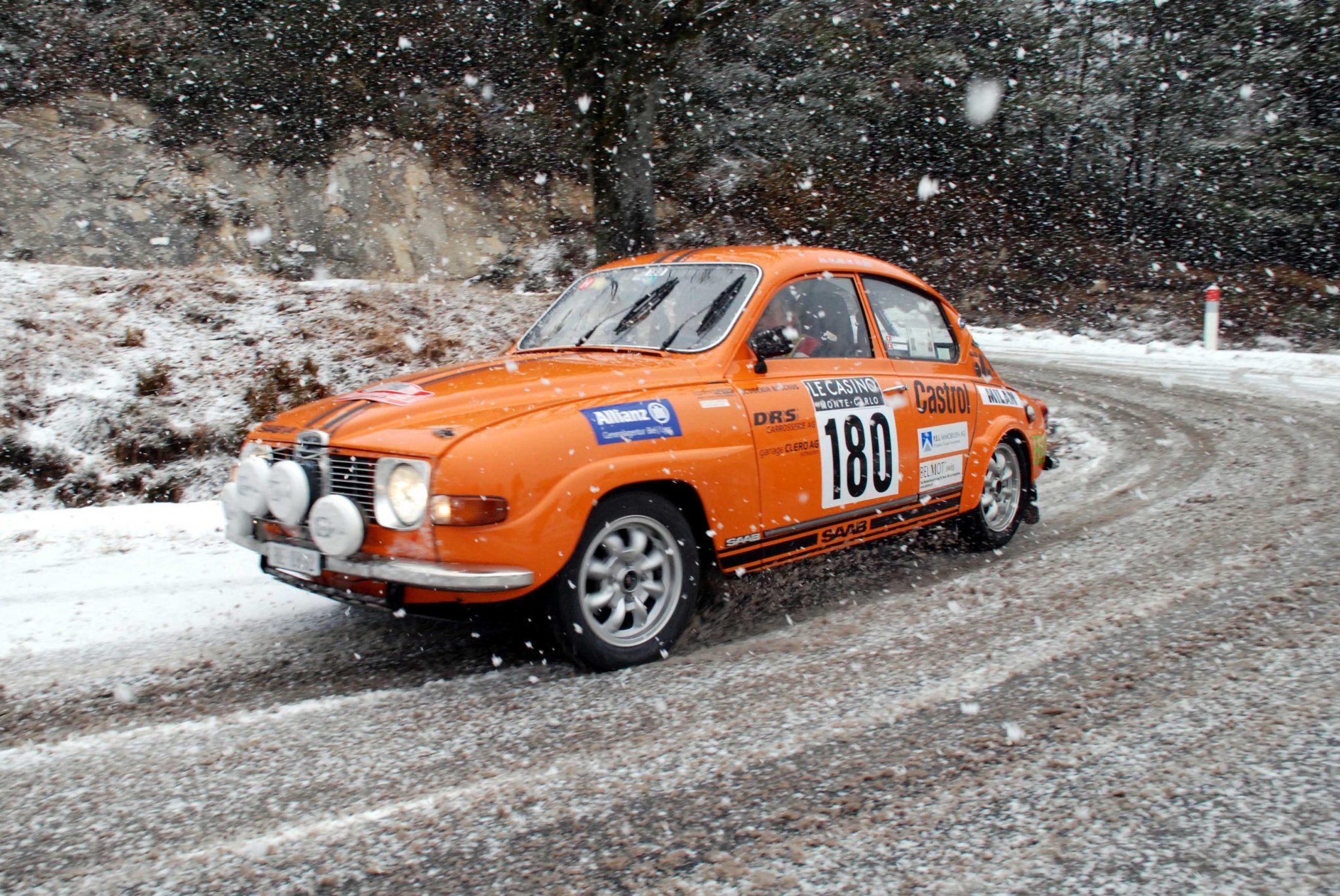 Saab 96 V4 – Vehicules de Rallye Historique