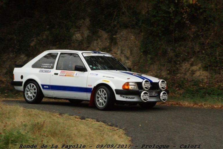 Ford Escort XR3 (XR3i) – Vehicules de Rallye Historique