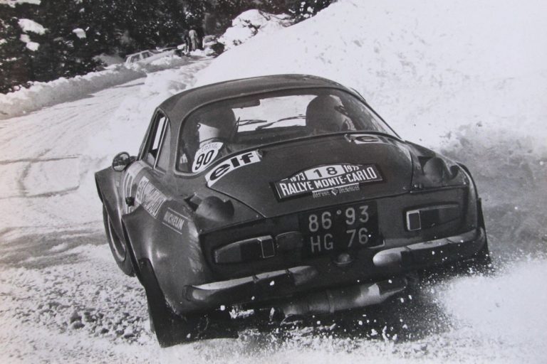 ALPINE A110 1800 Gr. IV Usine – Vehicules de Rallye Historique
